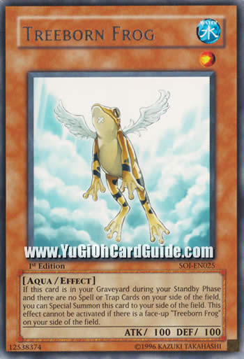 Yu-Gi-Oh! Treeborn Frog