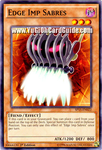 Yu-Gi-Oh! Edge Imp Sabres