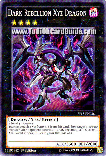 Yu-Gi-Oh! Dark Rebellion Xyz Dragon