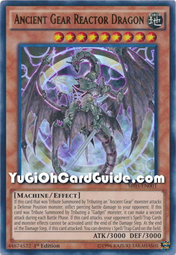 Yu-Gi-Oh! Ancient Gear Reactor Dragon