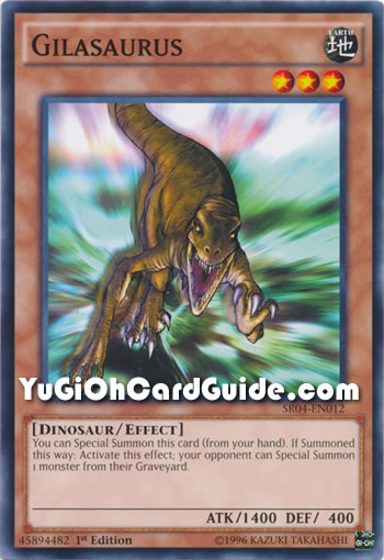 Yu-Gi-Oh! Gilasaurus