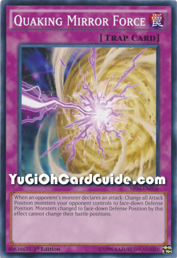 Yu-Gi-Oh! Quaking Mirror Force
