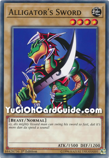 Yu-Gi-Oh! Alligator's Sword