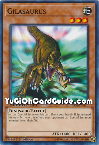 Yu-Gi-Oh! Gilasaurus