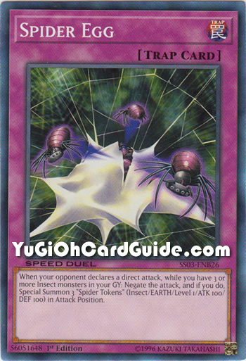 Yu-Gi-Oh! Spider Egg