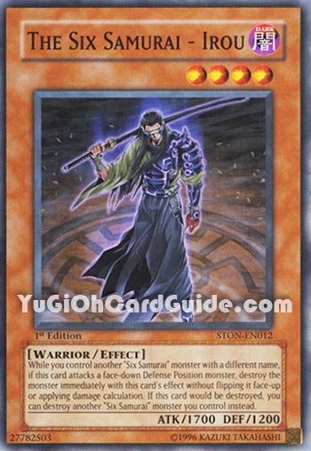 Yu-Gi-Oh! The Six Samurai - Irou