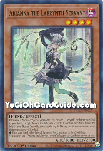 Yu-Gi-Oh! Arianna the Labrynth Servant