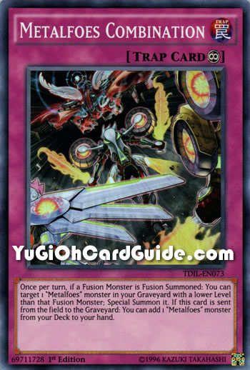 Yu-Gi-Oh! Metalfoes Combination