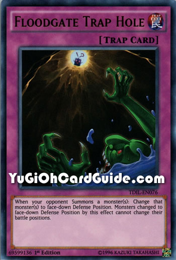 Yu-Gi-Oh! Floodgate Trap Hole