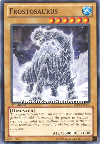 Yu-Gi-Oh! Frostosaurus