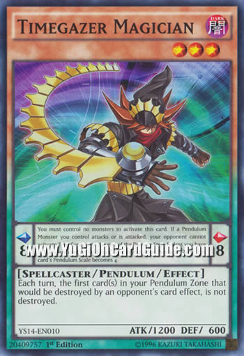 Yu-Gi-Oh! Timegazer Magician