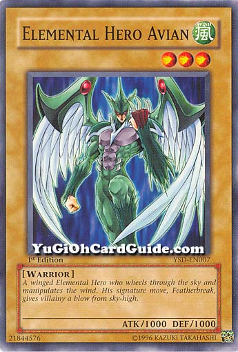 Yu-Gi-Oh! Elemental HERO Avian